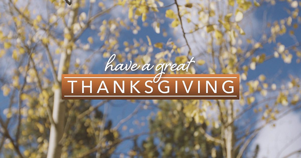 Mountain Hike Thanksgiving | Motion Video Background